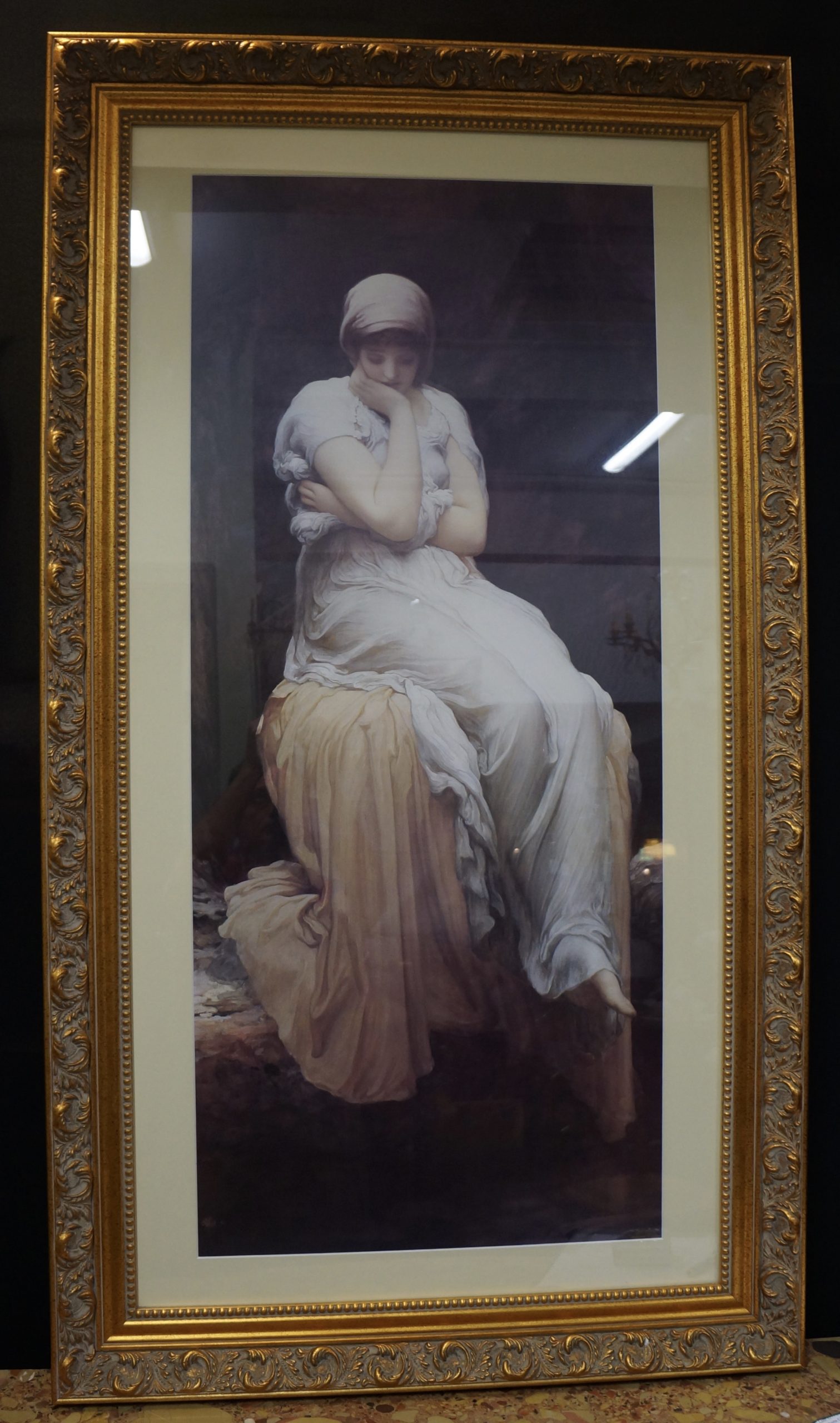 Edwardian style print (SKU 6586) - Seanic Antiques