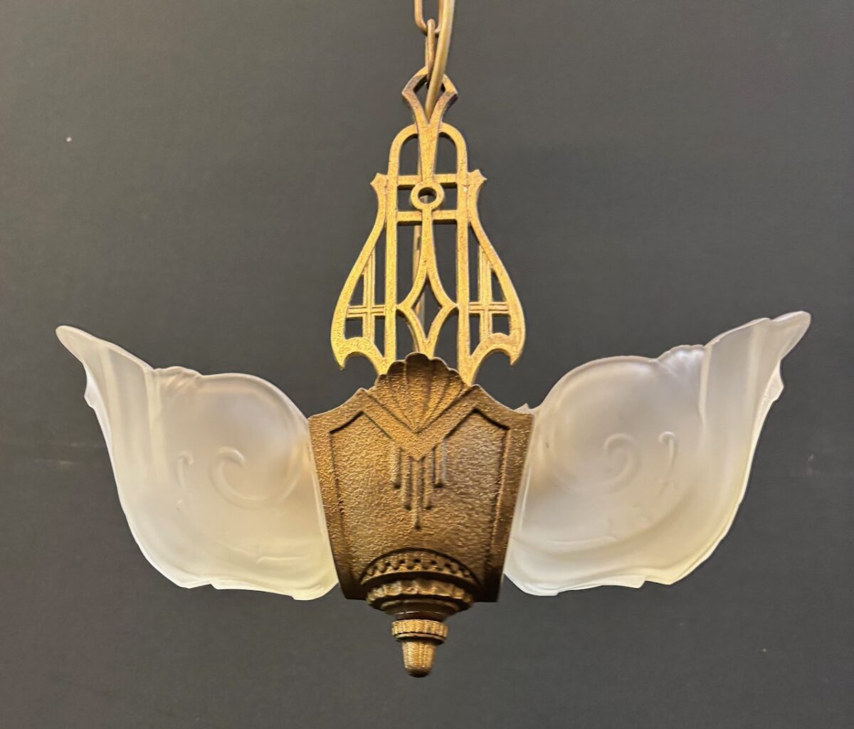 #8247 1930's American Slip Shade - Seanic Antiques
